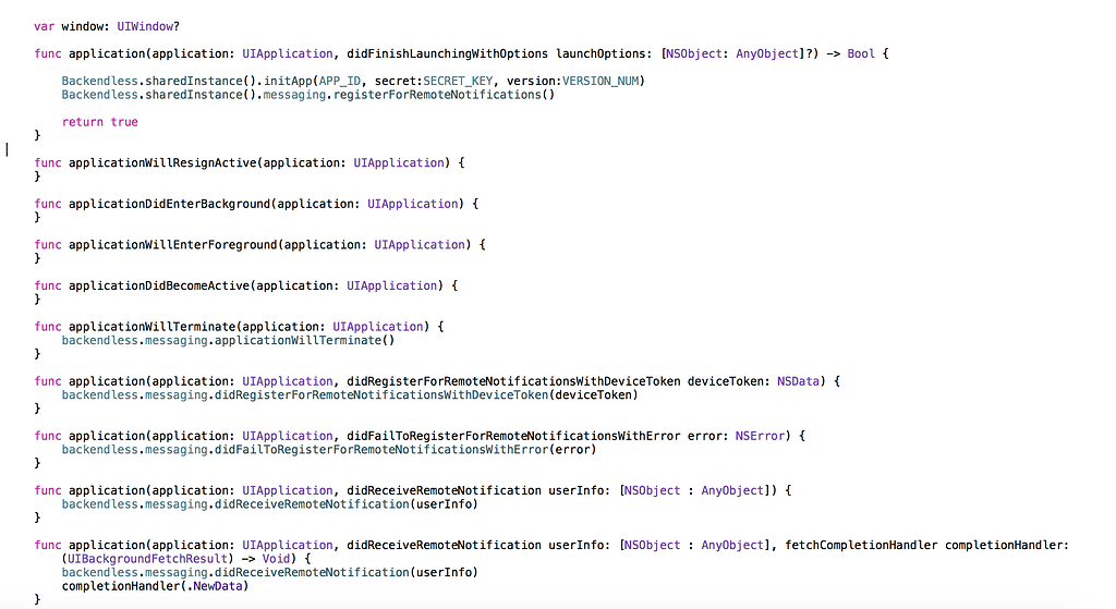 Push Notification Problem With Device Registration General Backendless Support