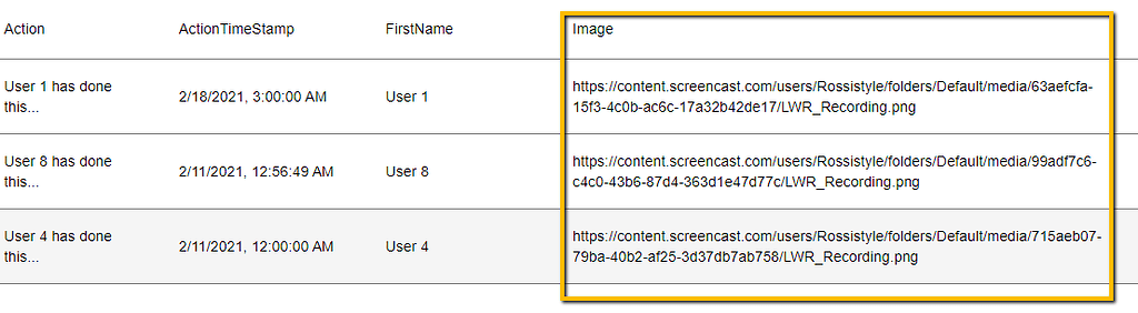 How do I display an image inside a datatable column? Please help - Codeless - Backendless Support