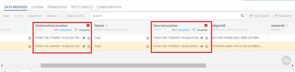 Display Geo Points from Data Table/Database to Mapbox UI Component - UI Builder - Backendless ...