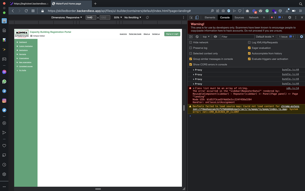 Using the Class List Object - UI Builder - Backendless Support