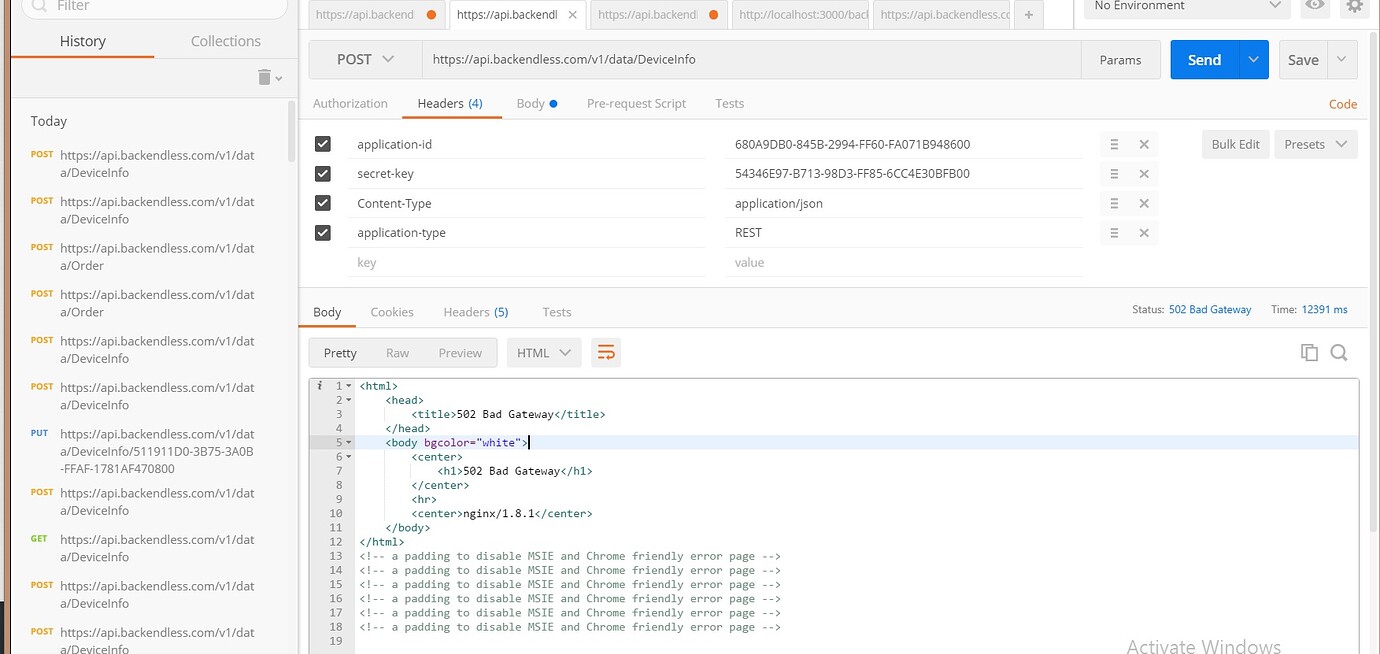 Afterupdate And Aftercreate Web Hooks Not Triggered At Debug Javascript Backendless Support