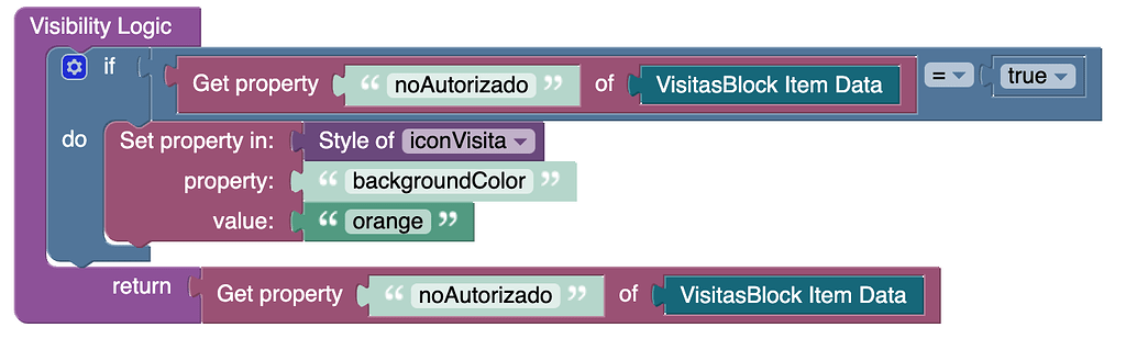 Visibility Logic (Style - backgroundColor) - UI Builder - Backendless Support