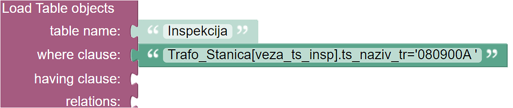 Where clause with parent property argument - Codeless - Backendless Support