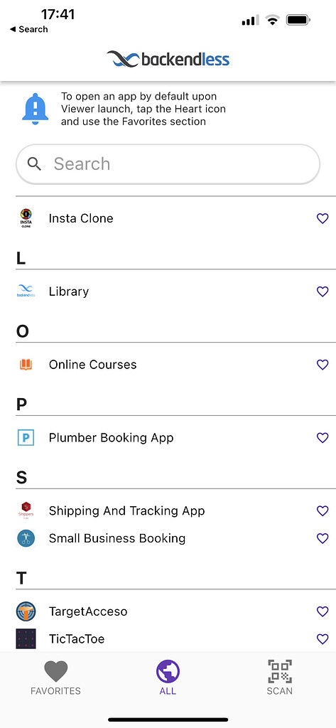 Backendless Viewer (Targett Acceso) - General - Backendless Support
