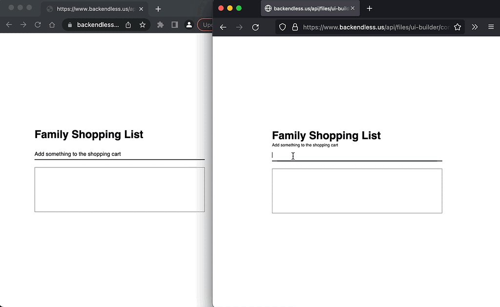 How to use real-time database events with Codeless - cookbook ...