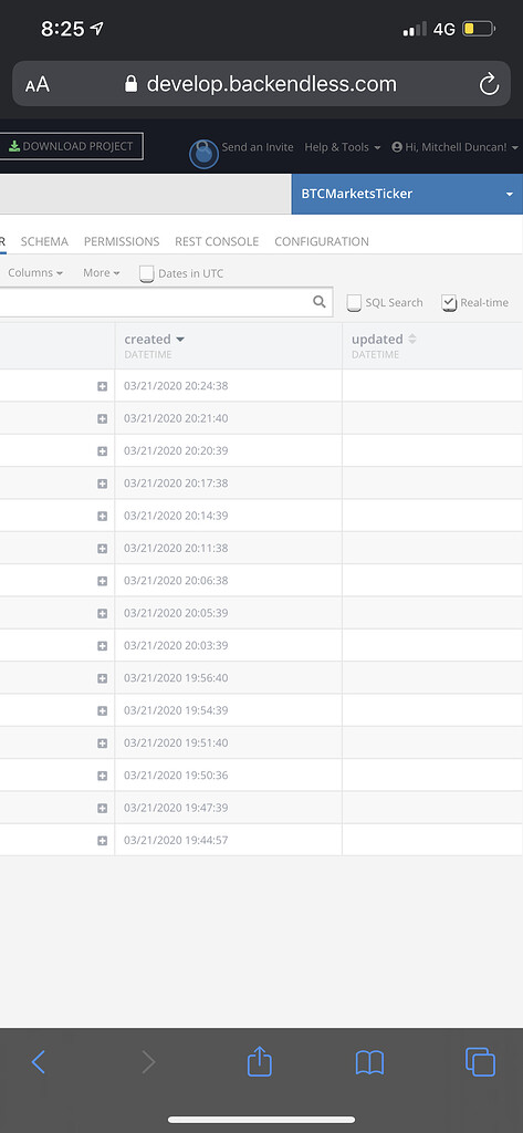 Timer Not Executing On Correct Schedule Server Code Backendless Support