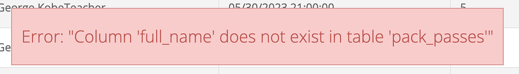 Error in creating view: query pointing to wrong table - Bug - Backendless Support