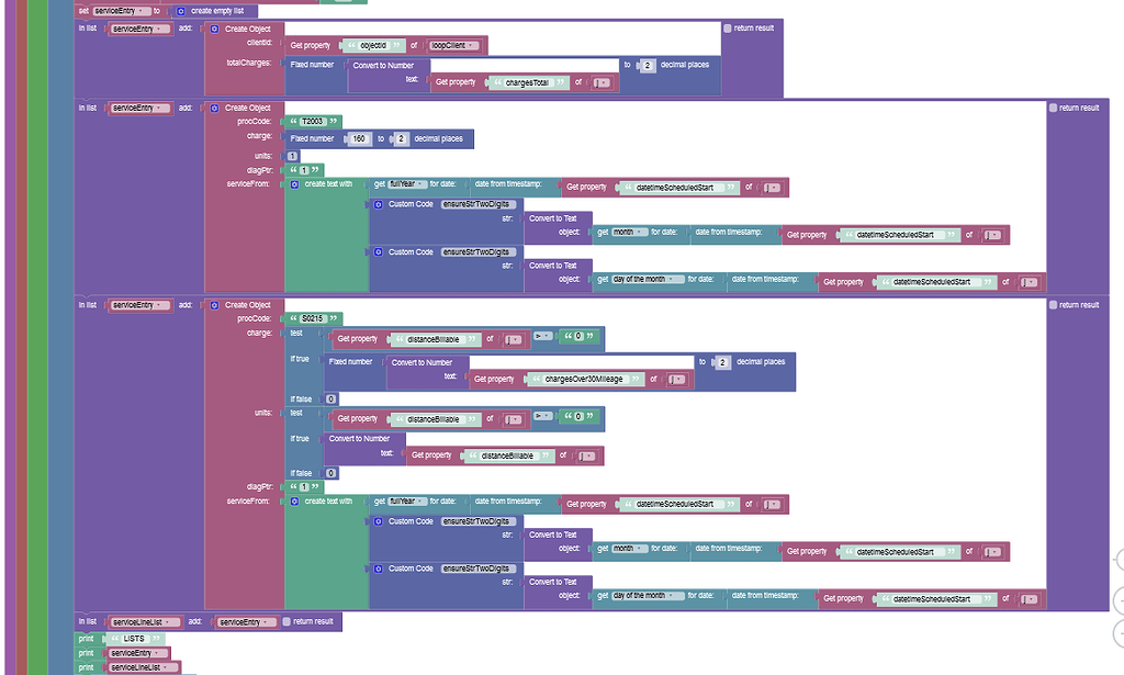 Difficulty creating nested list in codeless - Codeless - Backendless Support