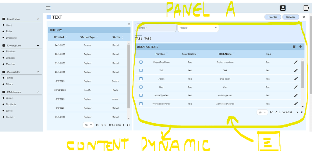 Content Dynamic Loading within Panels of a Parent Page - UI Builder ...