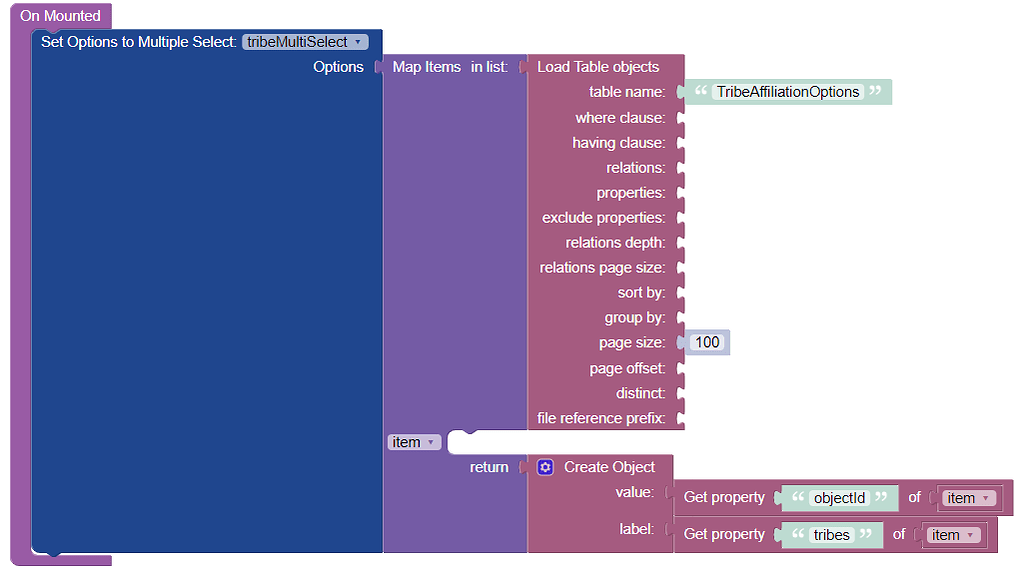Bl-multiple-select custom component dynamic value - UI Builder - Backendless Support
