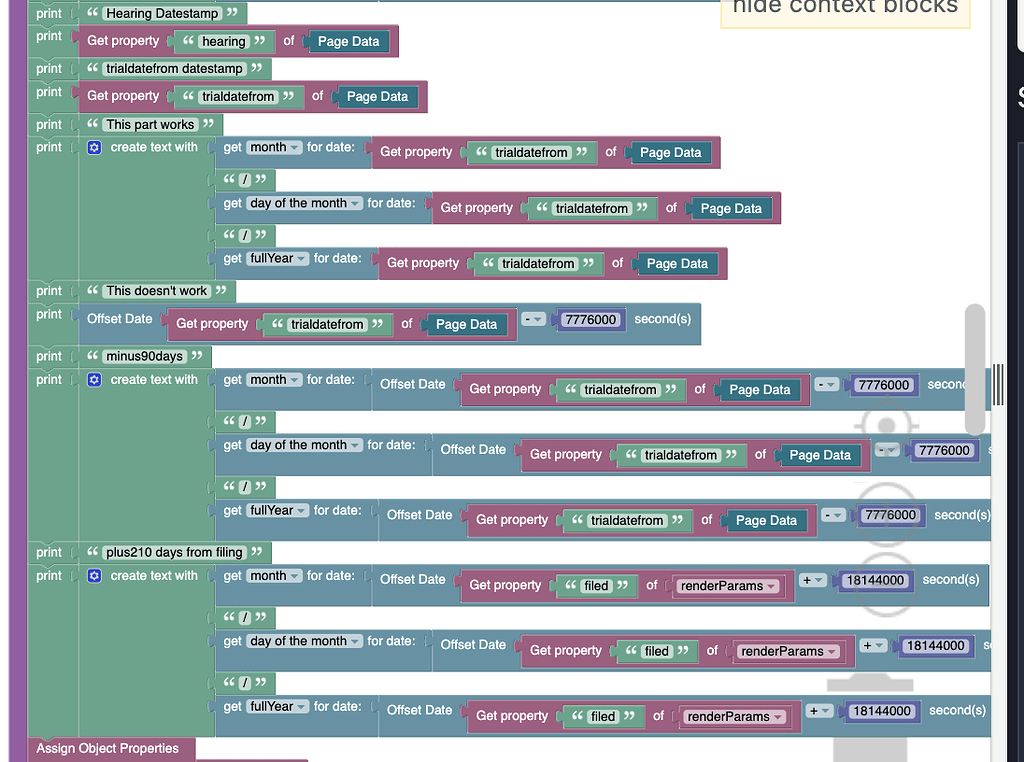 Formatting Offset Dates - UI Builder - Backendless Support