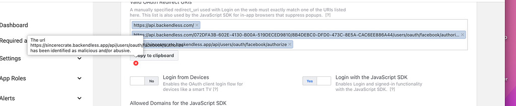Facebook login integration - UI Builder - Backendless Support