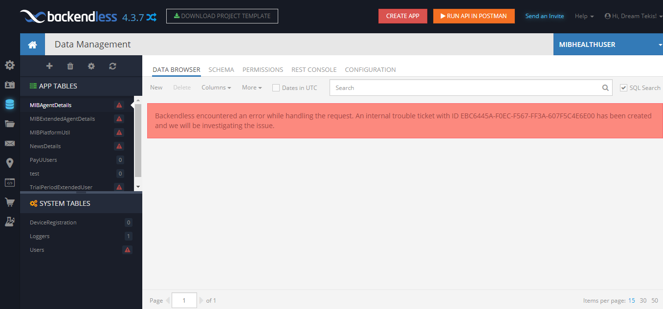 migrated Back end less 3.0 to 4.0 encountered an error while handling the request. - General ...