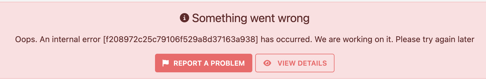 Something went wrong...3 hours so far - UI Builder - Backendless Support
