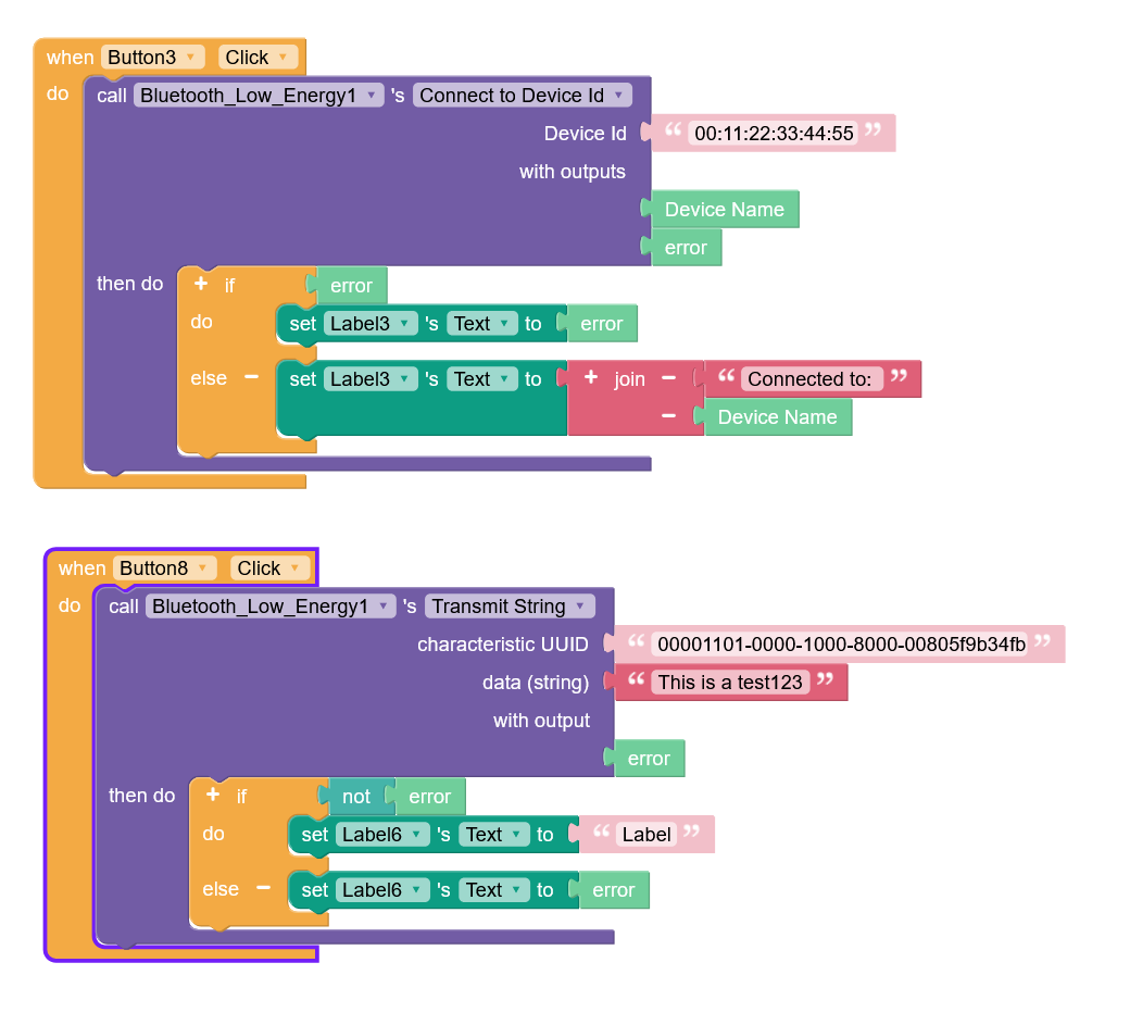 Connecting to printer via BLE - General - Backendless Support